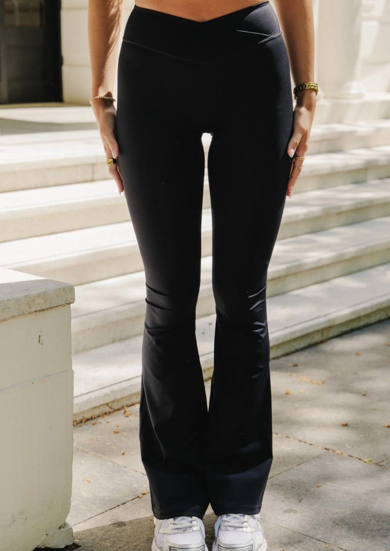 Elara Flares Tall | Luxe High-Rise Flare Leggings for Women 168cm ...